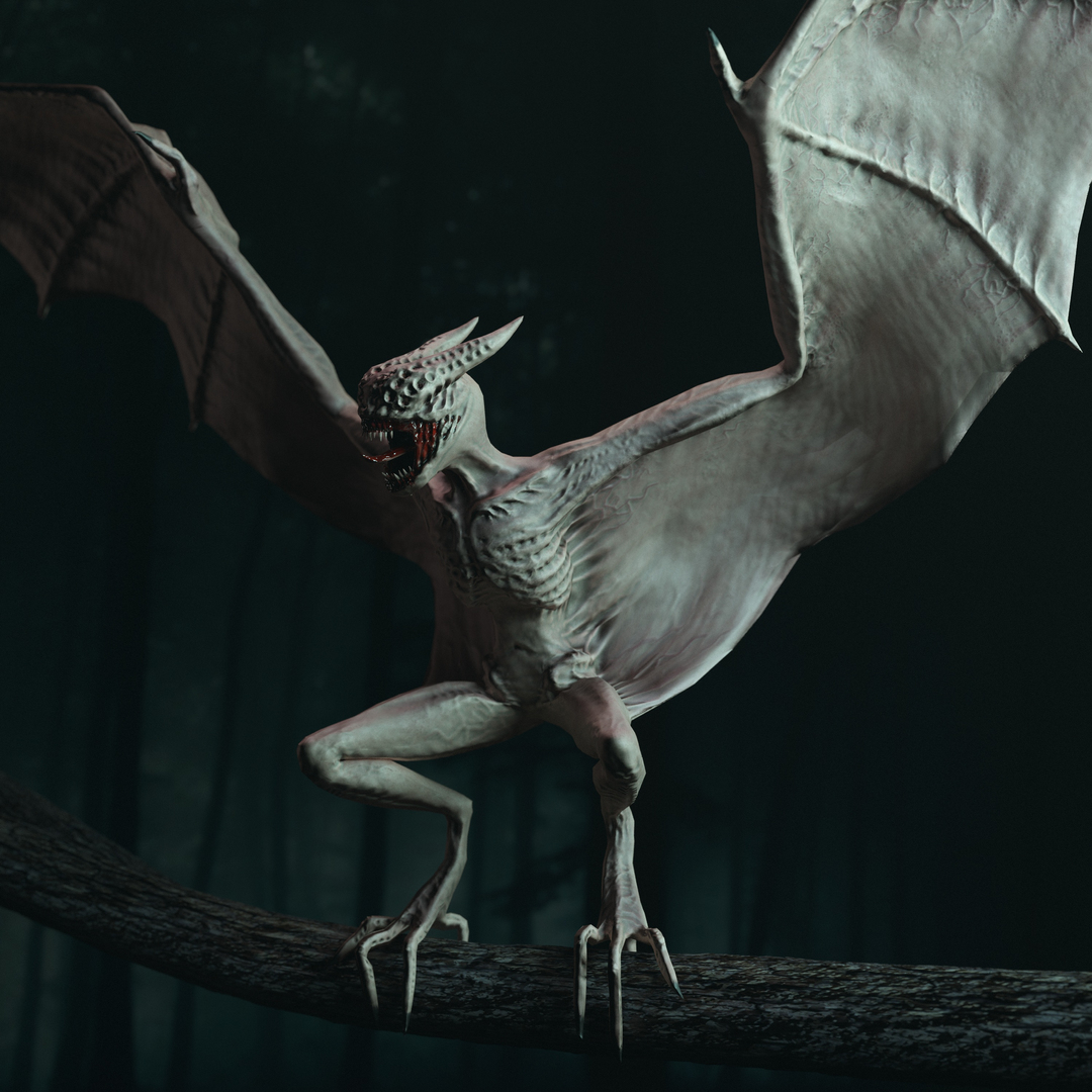 3D Demon Flying - TurboSquid 1769214