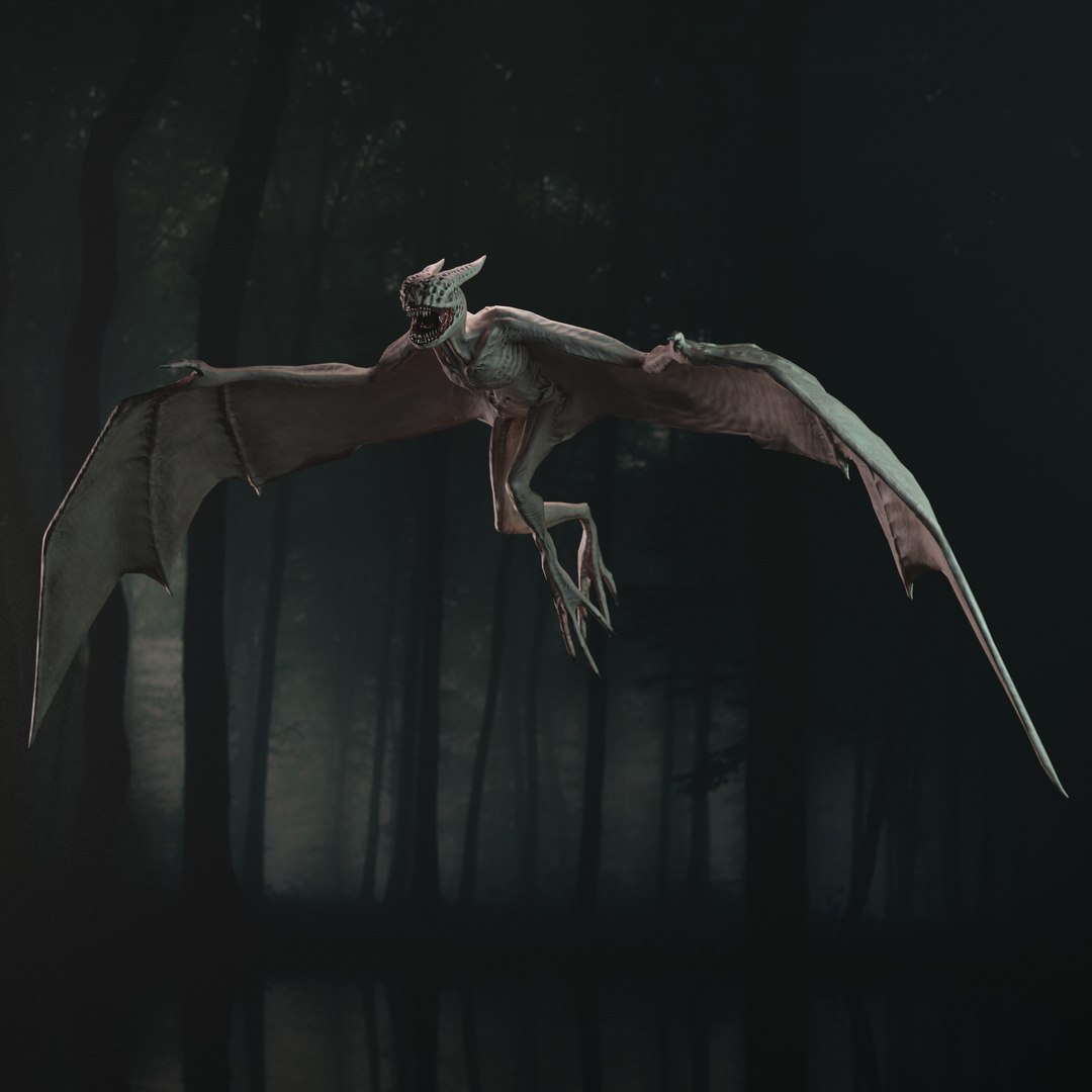 3D Demon Flying - TurboSquid 1769214