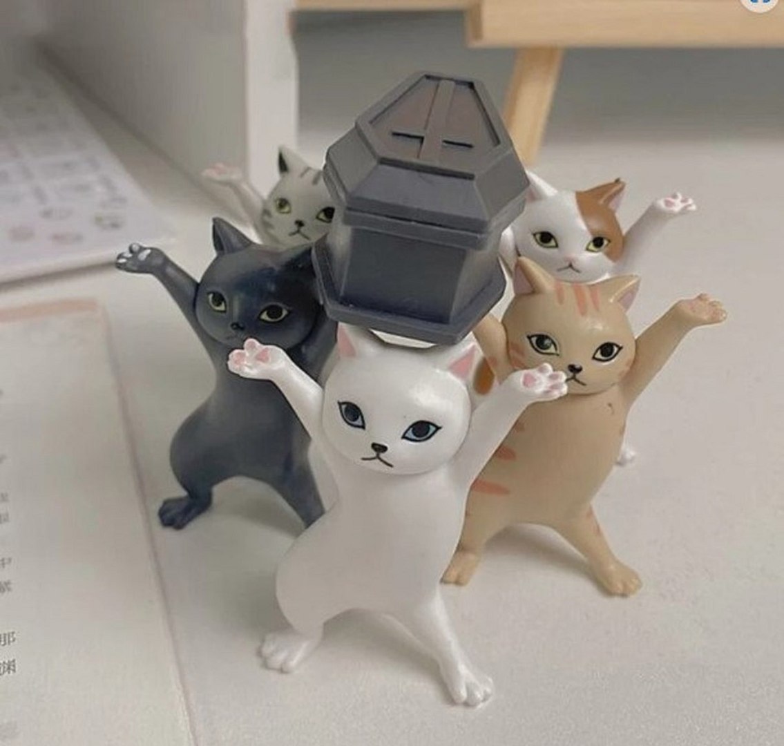 CUTE POSE CAT Holder 3D STL File - 3D Print Cat Model 3D - TurboSquid ...