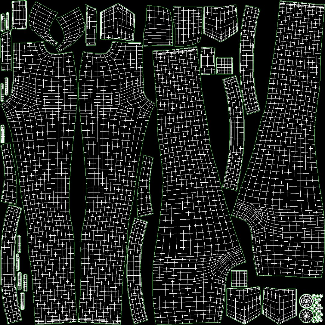 Jeans Male Female 3D Model - TurboSquid 2335704