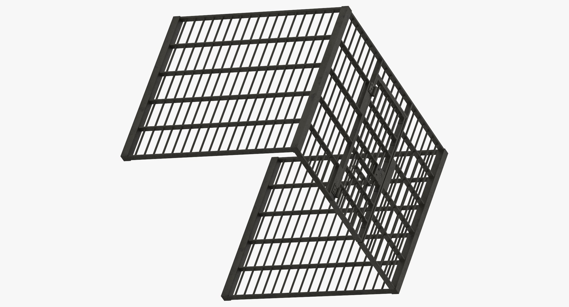 3D Jail Bars - TurboSquid 1303658