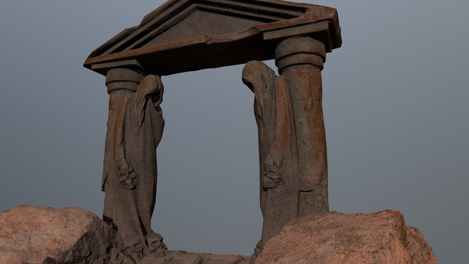 Souls Gate 3D Model - TurboSquid 2031327
