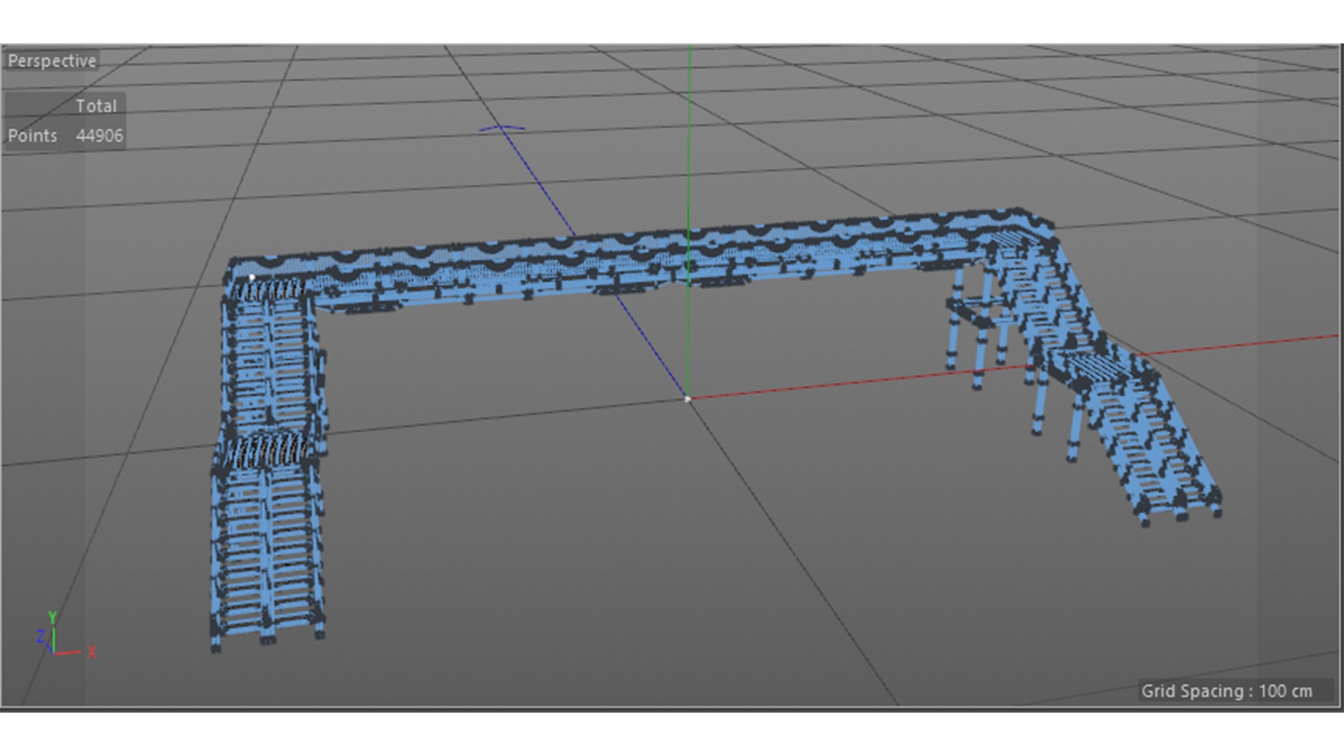 Overpass Pedestrian Road Crossing Bridge 3D Model - TurboSquid 1927663