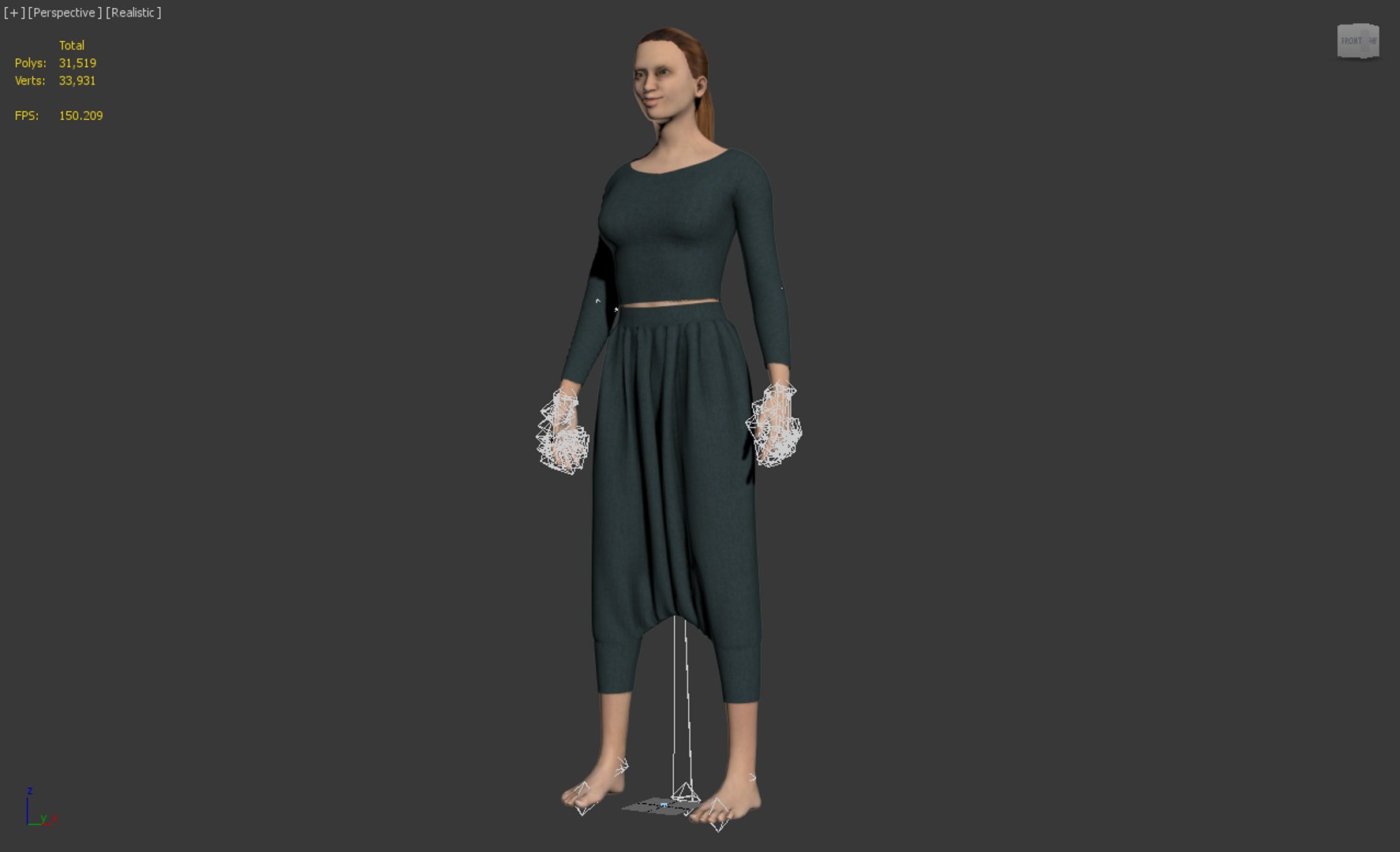3D Character Clothing - Moroccan - TurboSquid 1597721