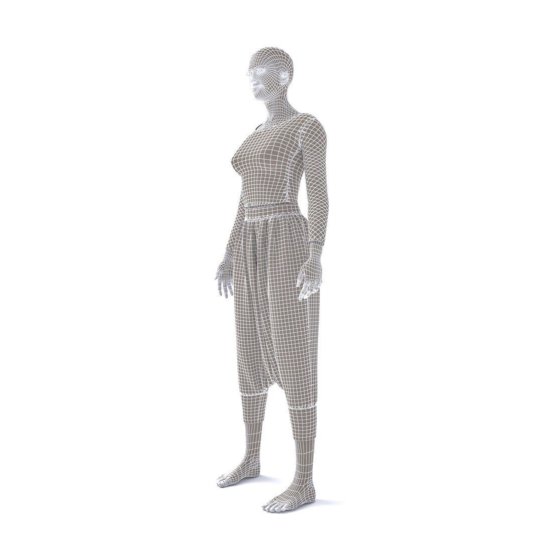 3D Character Clothing - Moroccan - TurboSquid 1597721
