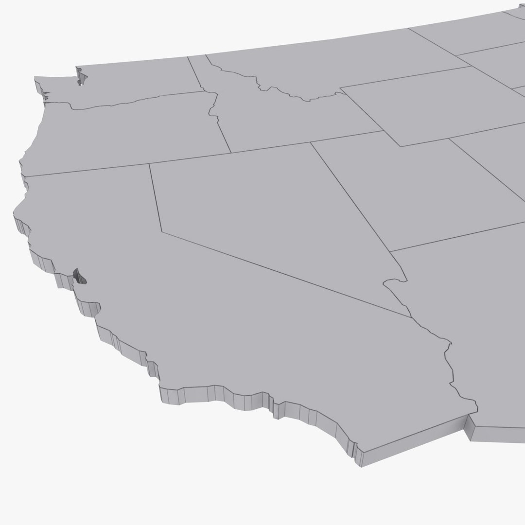 3d Model United States
