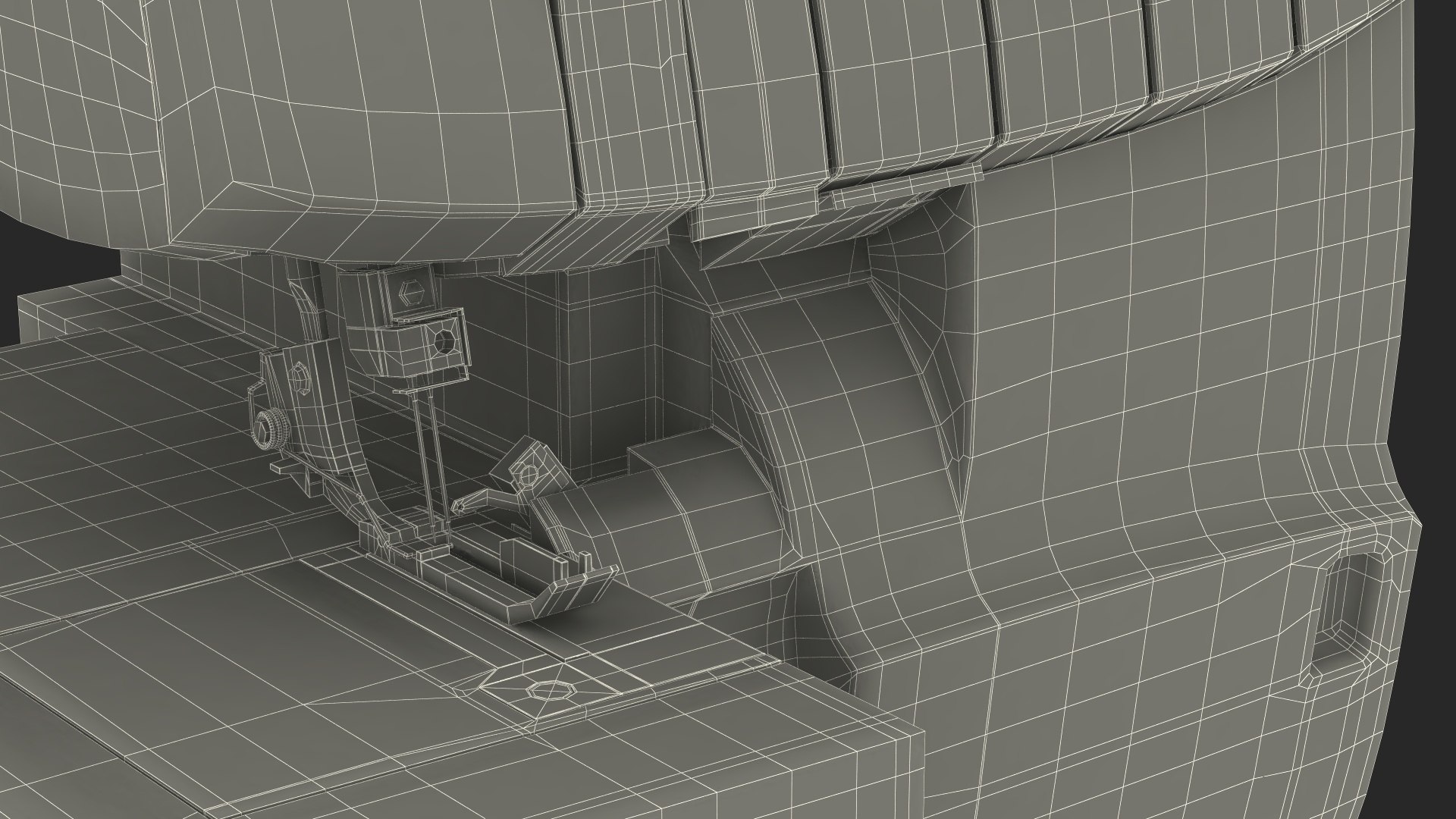 3D Serger Machine Brother 1034D with Thread Spools model - TurboSquid ...