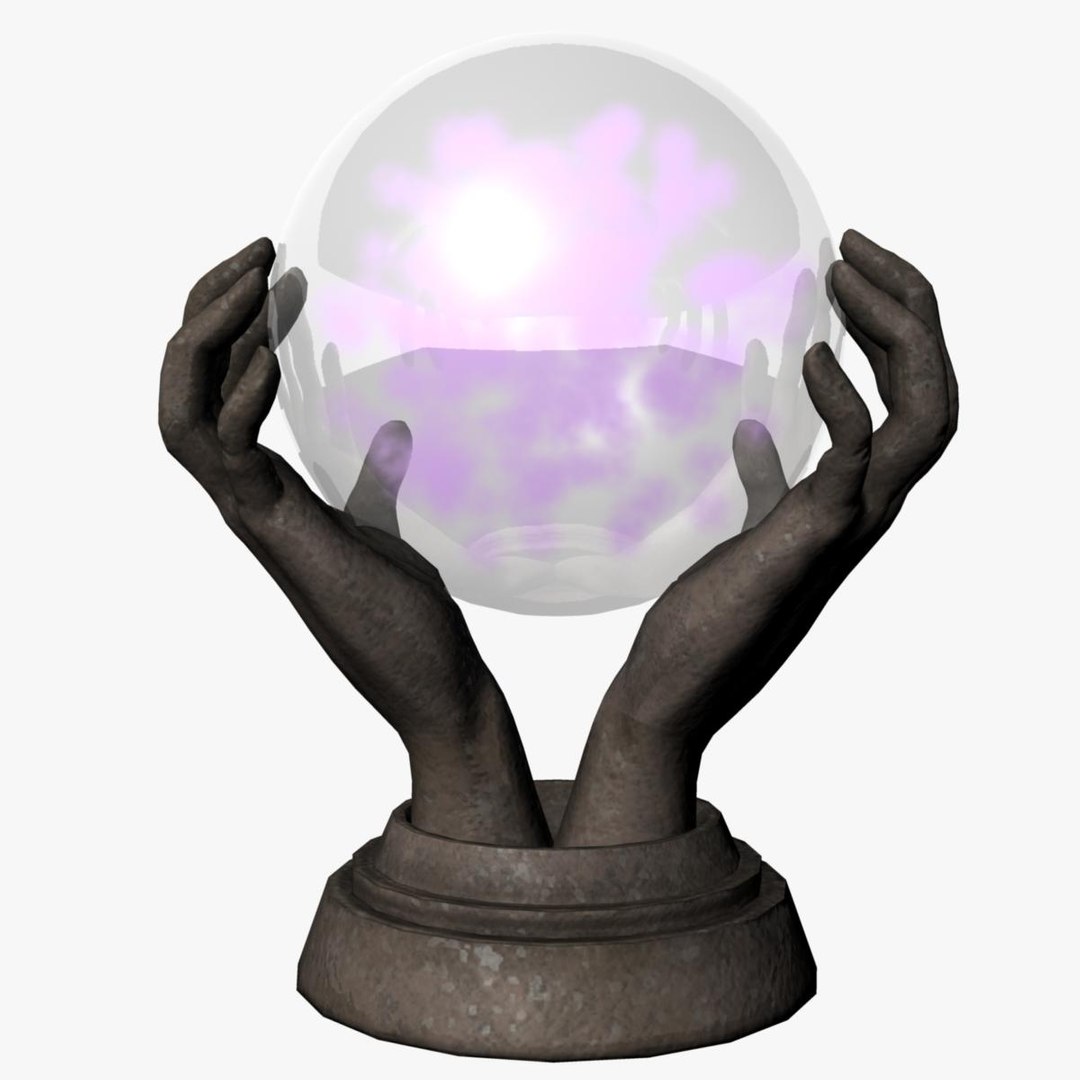 3d model crystal ball