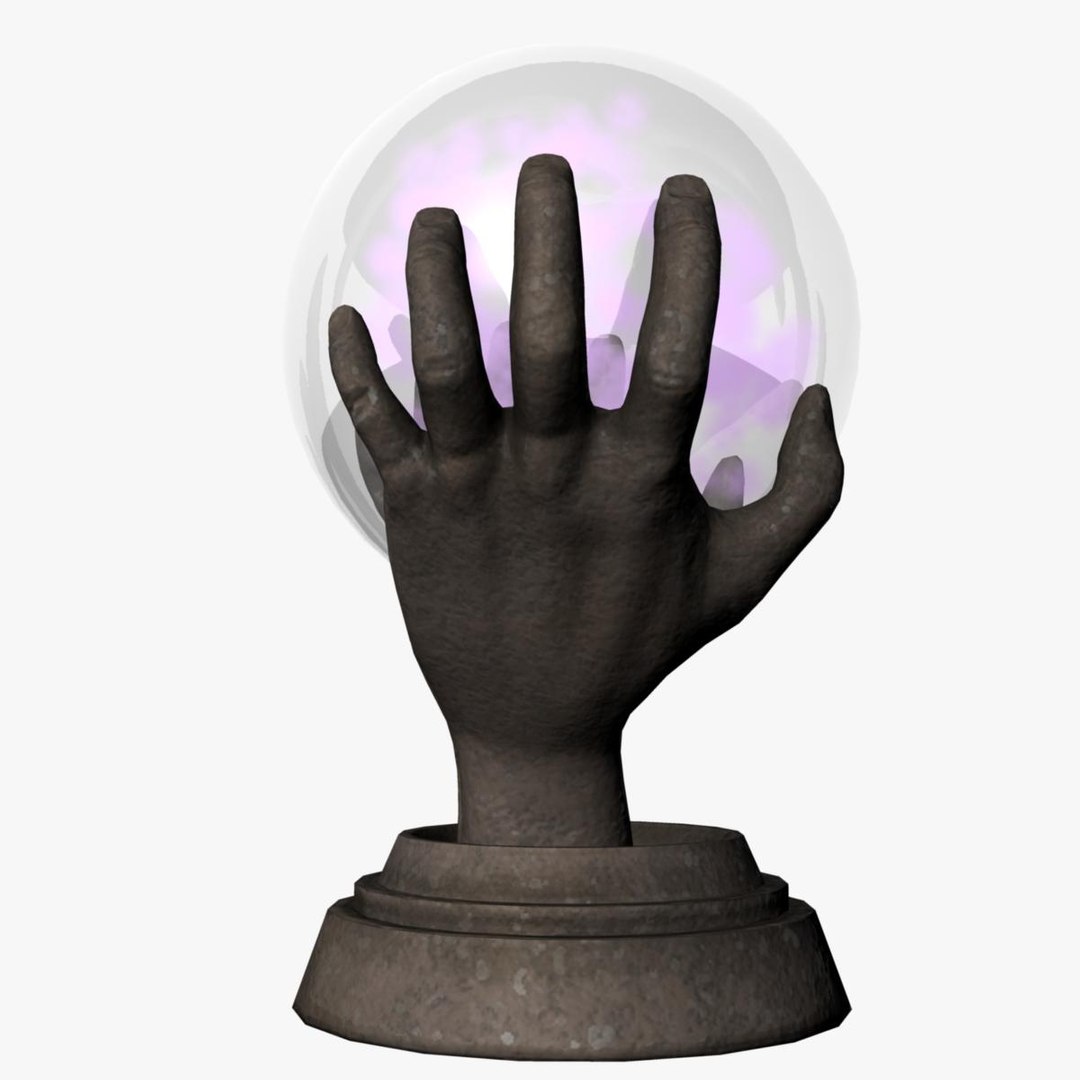 3d model crystal ball
