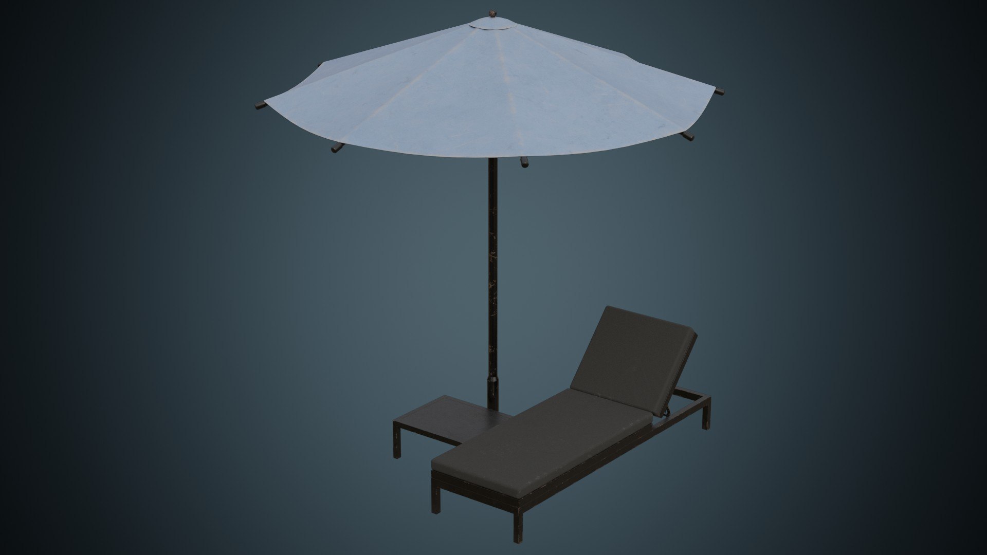 3D Sun Lounger 2B Model - TurboSquid 1972514
