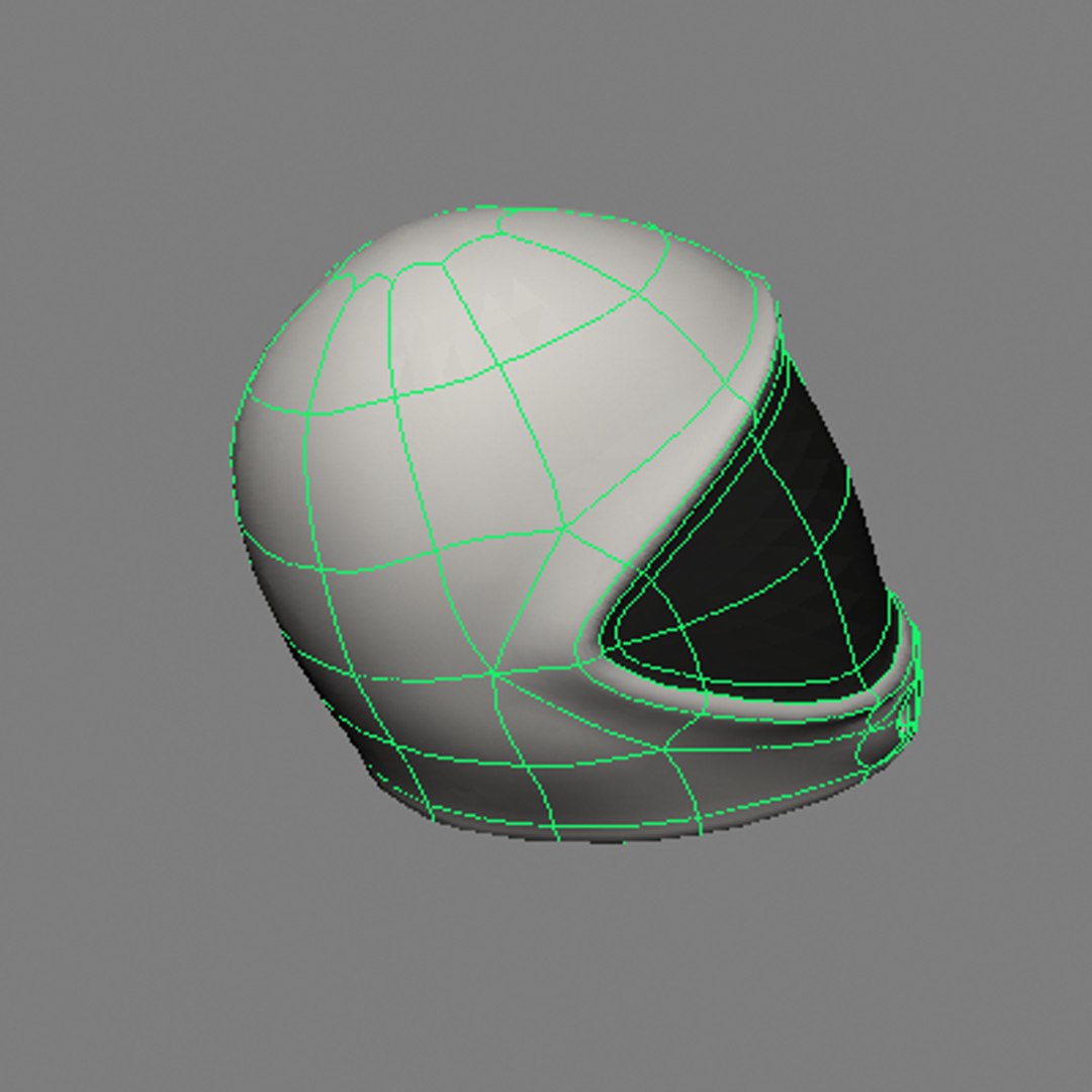 Motorcycle Helmet 3d Model