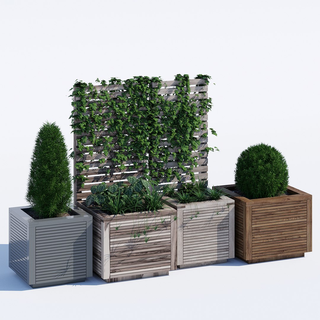 3D Model Garden Trellis - TurboSquid 1345667
