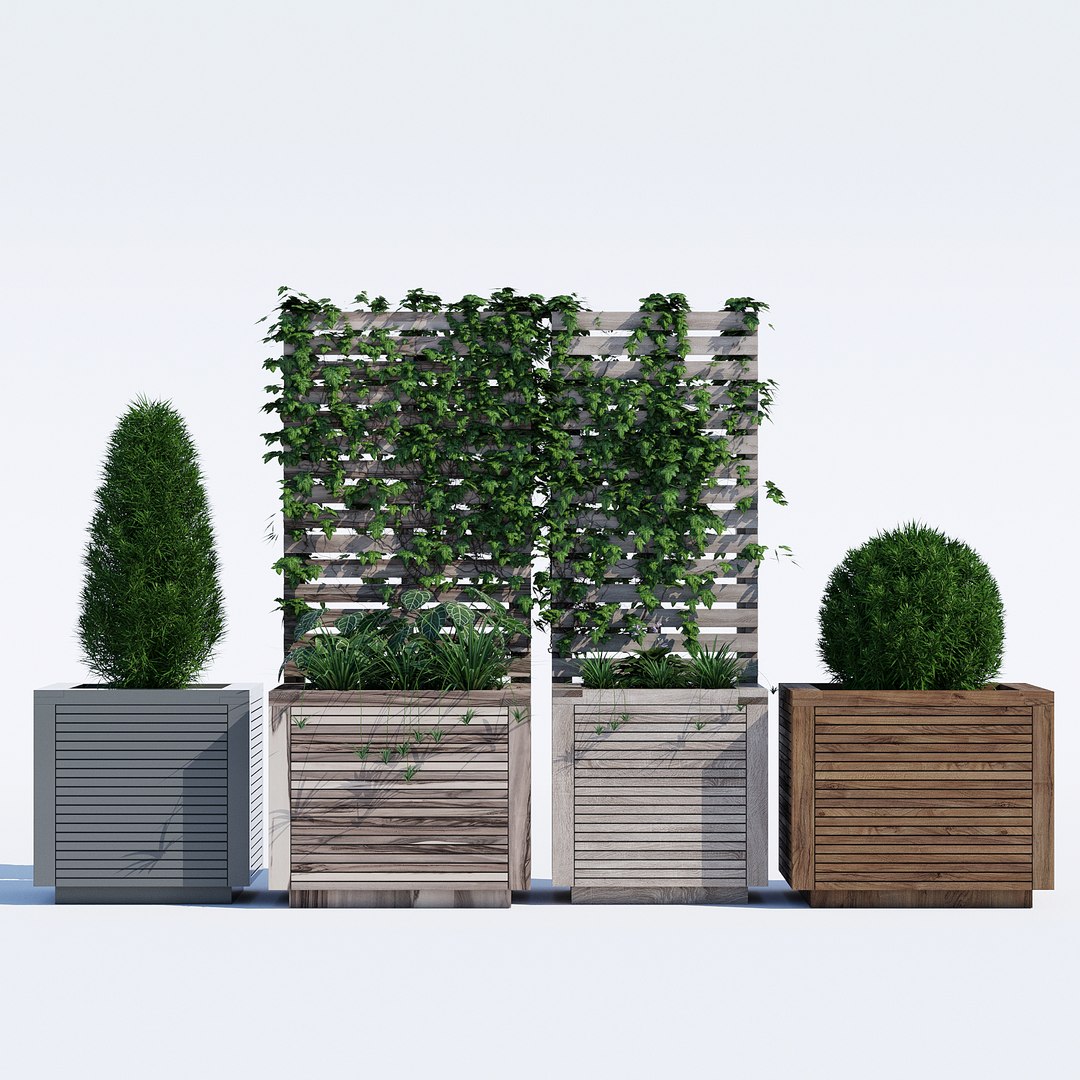 3D Model Garden Trellis - TurboSquid 1345667
