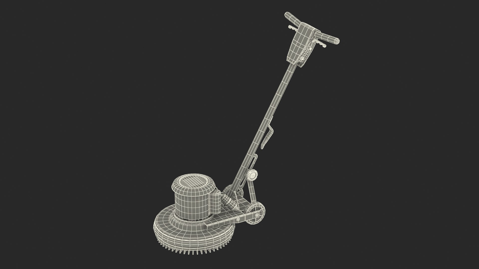 3D Floor Cleaner Machine Generic Model - TurboSquid 2250290