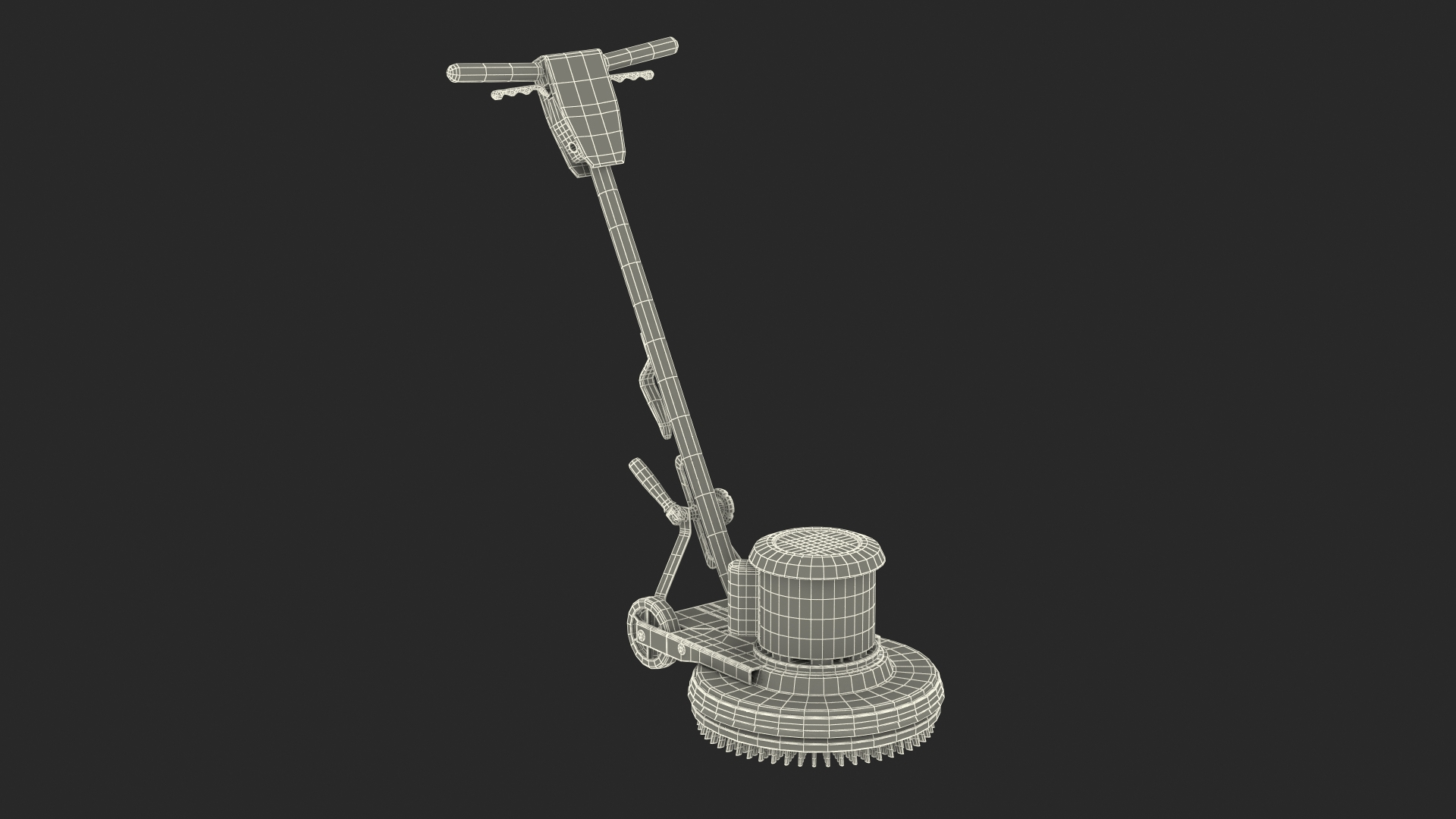 3D Floor Cleaner Machine Generic Model - TurboSquid 2250290