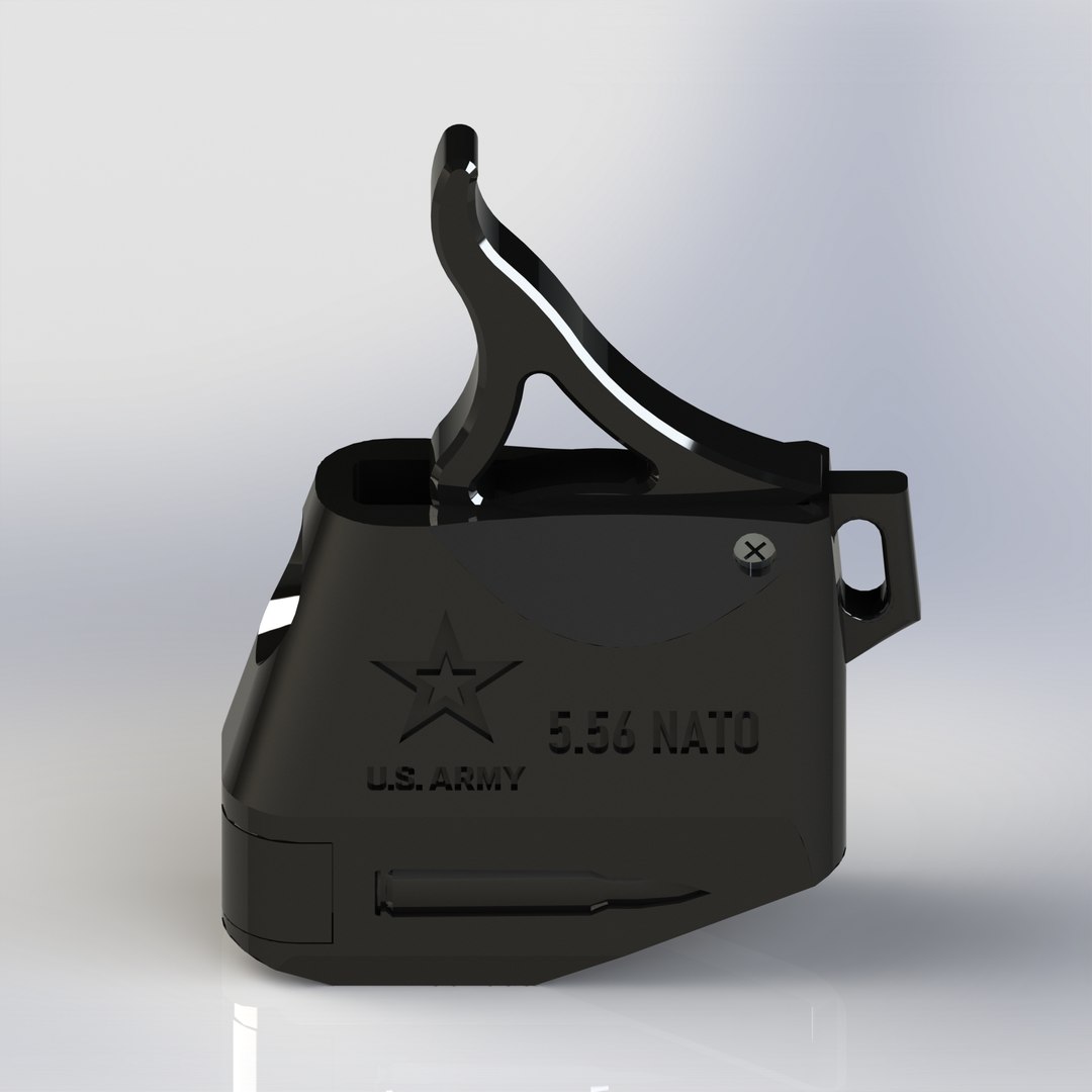 5 56 And 223 Speed Loader For M16 And AR 15 3D Model - TurboSquid 2225842
