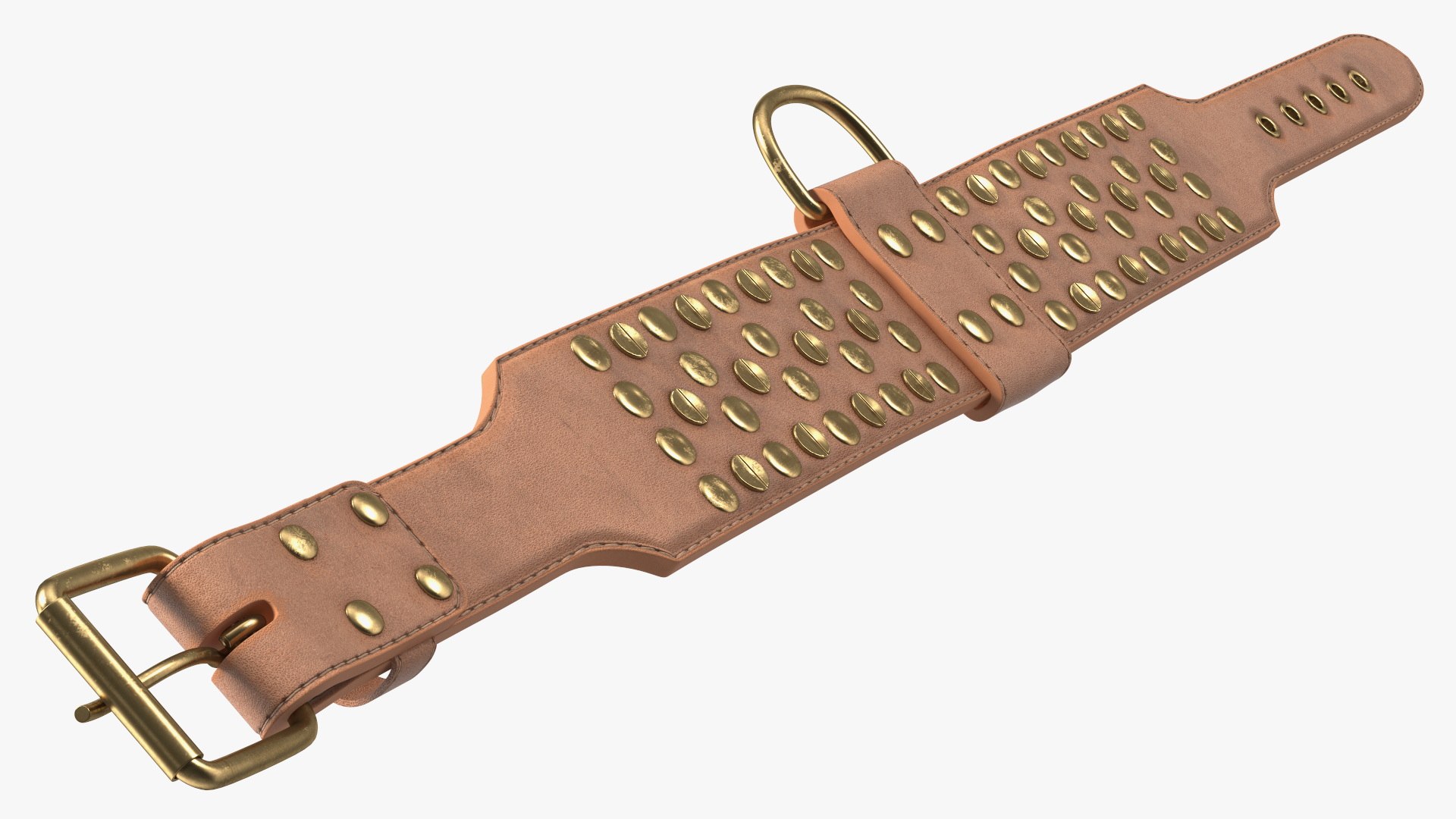 Studded Dog Collar Lying 3D Model - TurboSquid 2147309