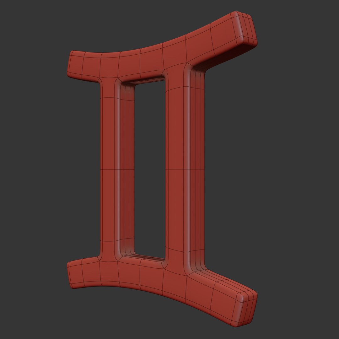 Sign Gemini 3D Model - TurboSquid 1623848