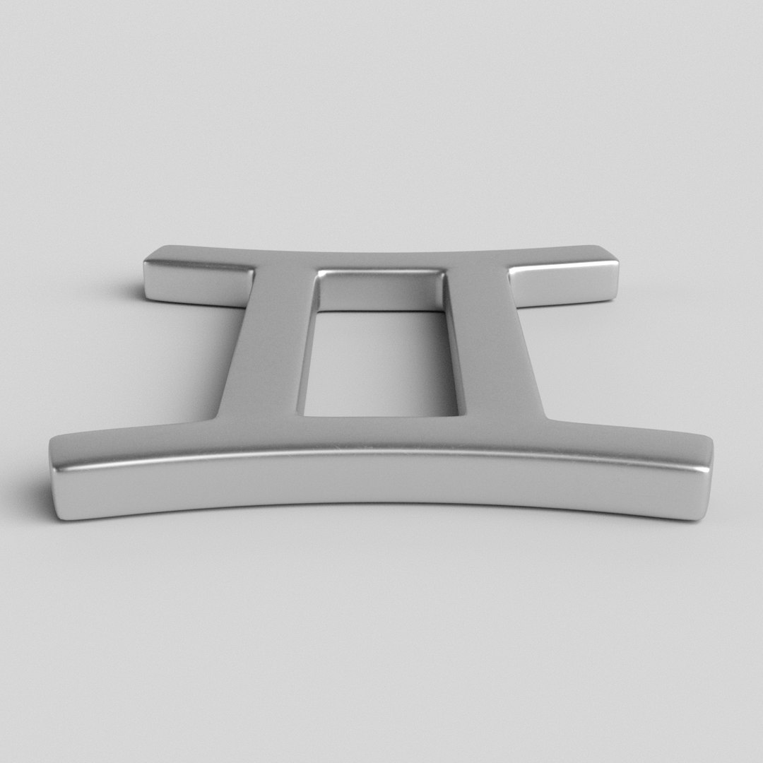 Sign Gemini 3D Model - TurboSquid 1623848