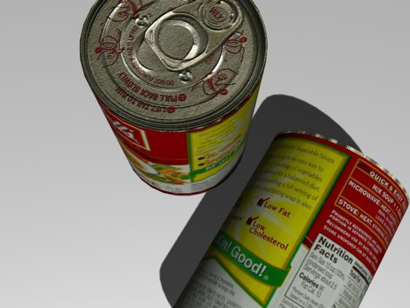 3d Model Of Soup