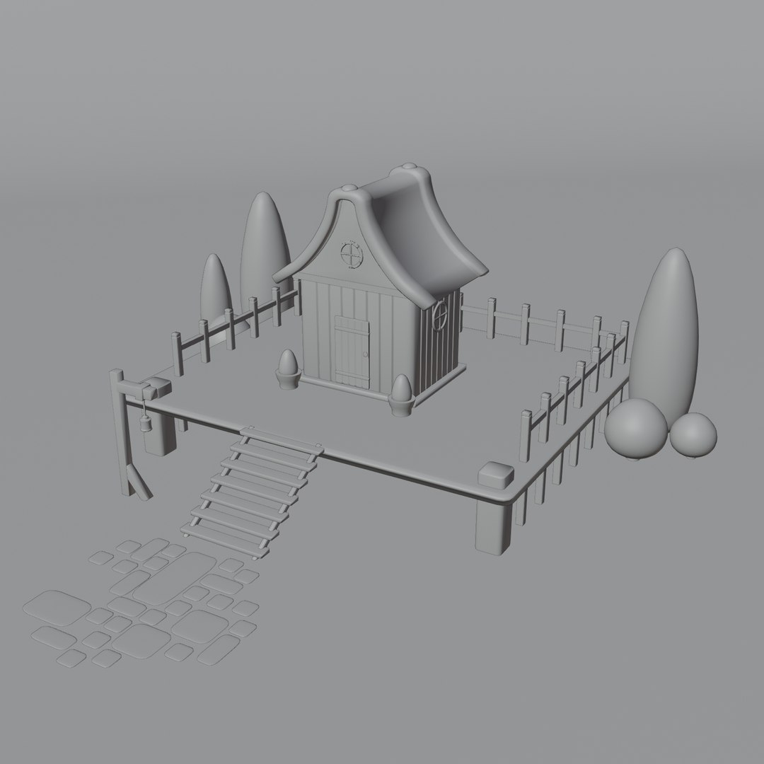 Stylize House Model - TurboSquid 2167400