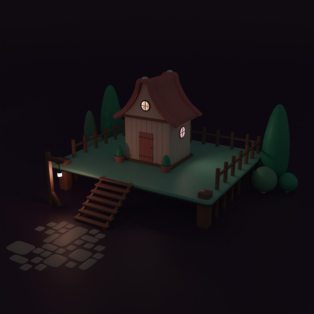 Stylize House Model - TurboSquid 2167400