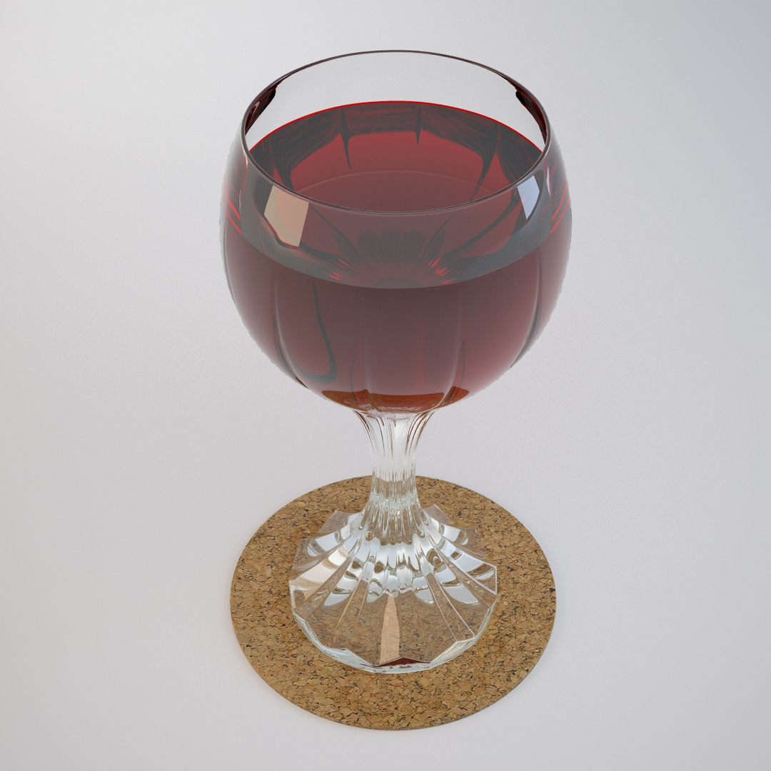 3d model crystal glass