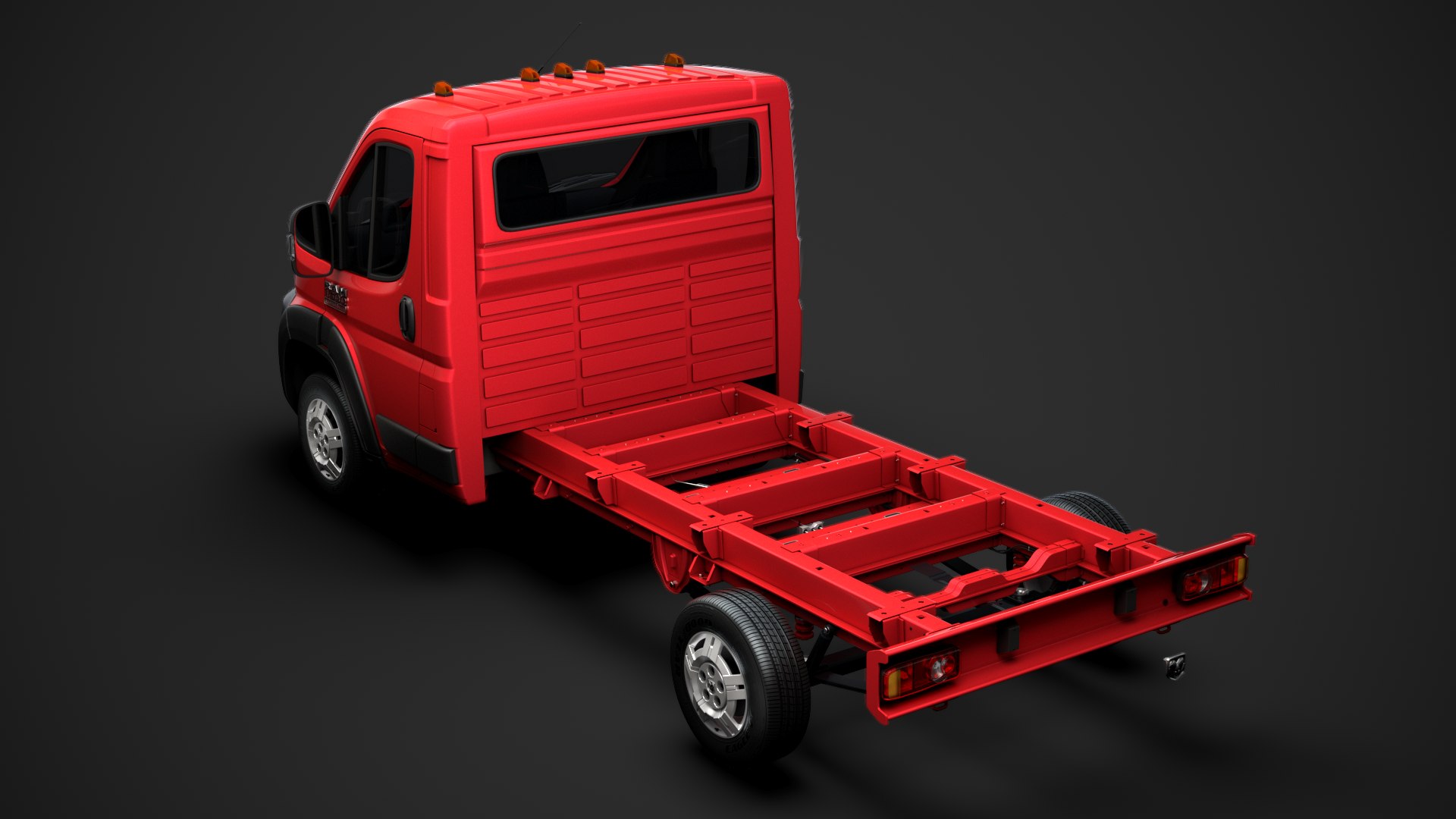 Ram Promaster Chassis Truck 3D - TurboSquid 1473229