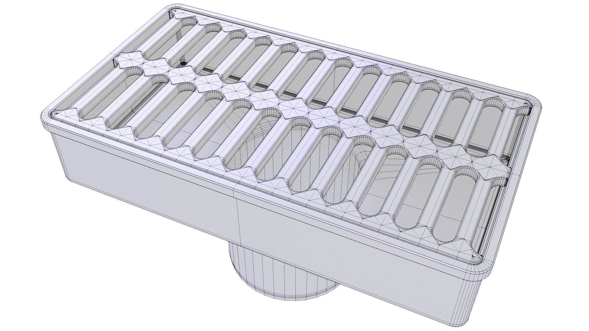 3D Stormwater Drain Inlet 12 - TurboSquid 2097007
