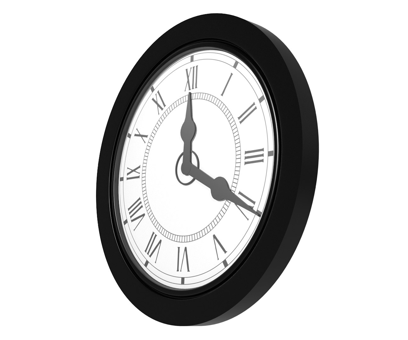 3D Wall Clock Model - TurboSquid 1458006