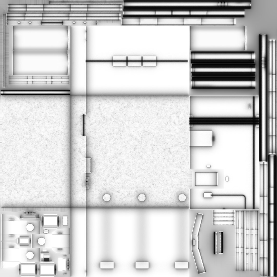 Prison Security Room - 3D Model - TurboSquid 1699846