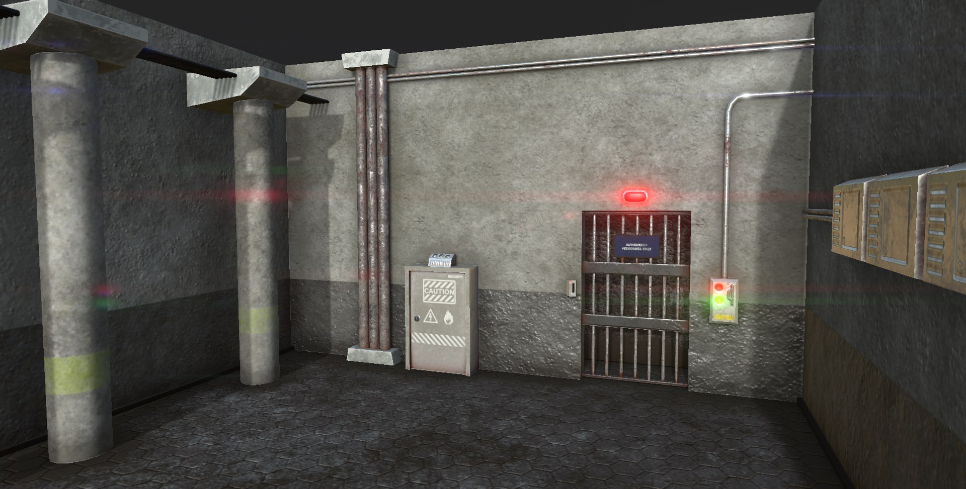Prison Security Room - 3D Model - TurboSquid 1699846