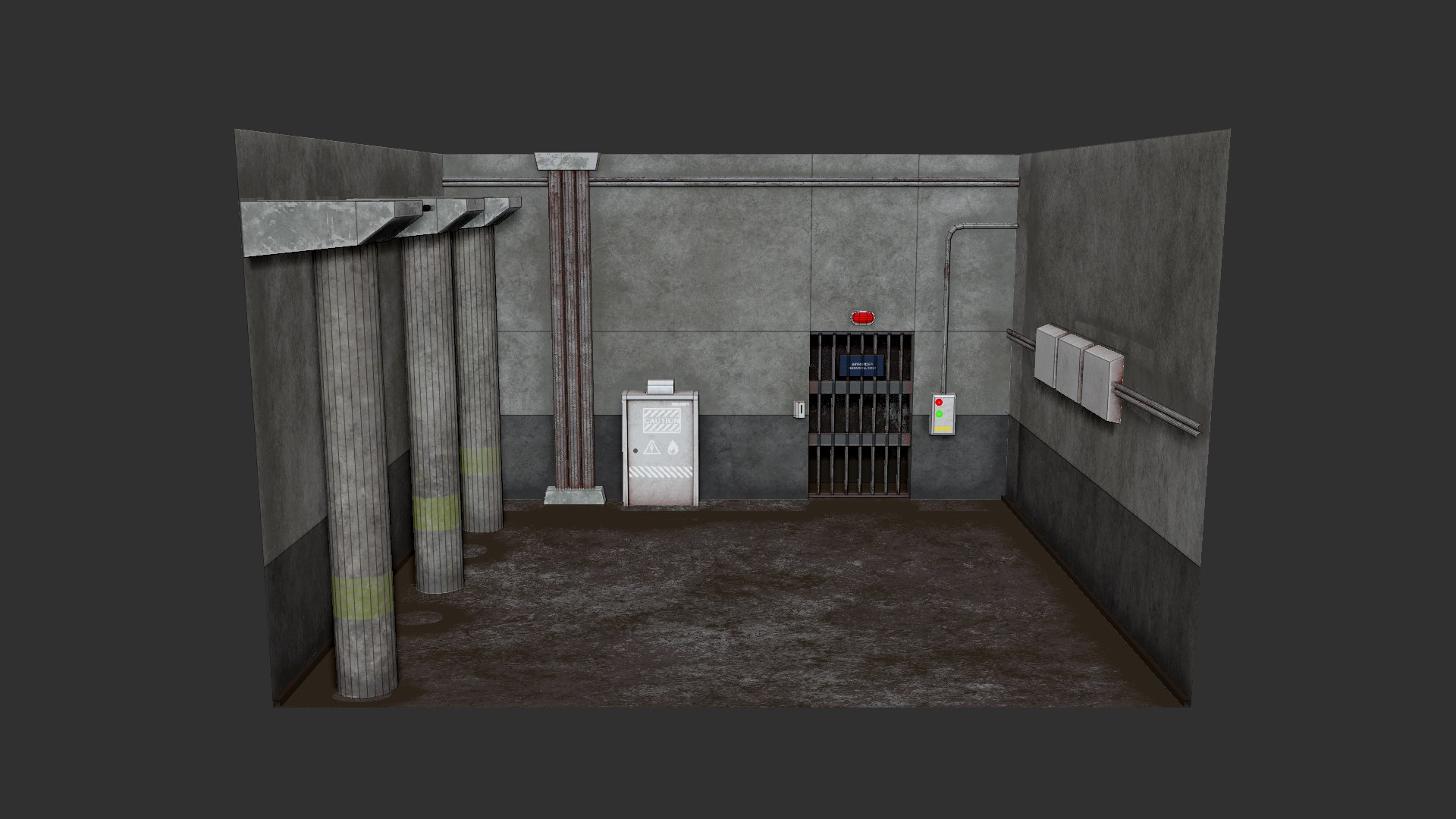 Prison Security Room - 3D Model - TurboSquid 1699846
