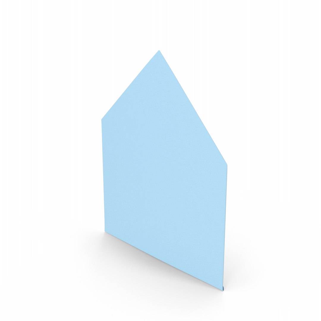 3D Blue Envelope Model - TurboSquid 1887591