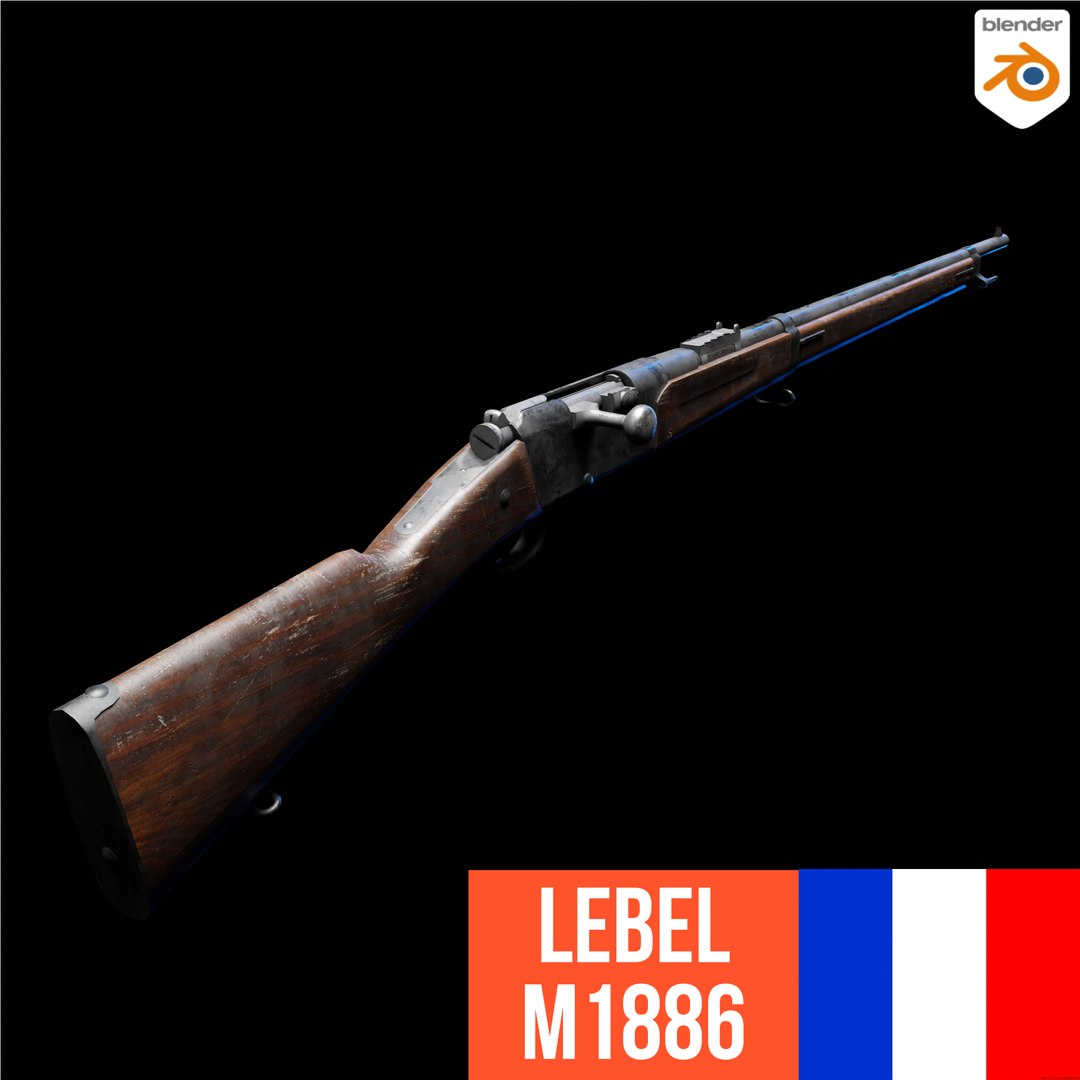 3D Lebel1886 Model - TurboSquid 1952927