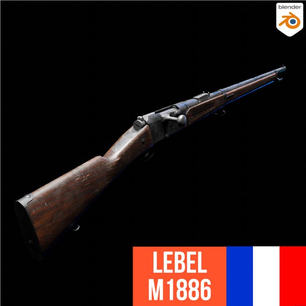3D Lebel1886 model - TurboSquid 1952927