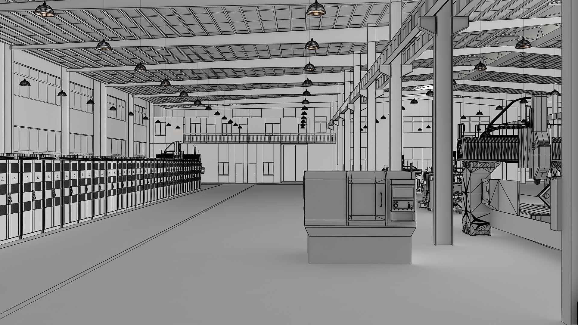 Factory Workshop 01 3D Model - TurboSquid 2077146