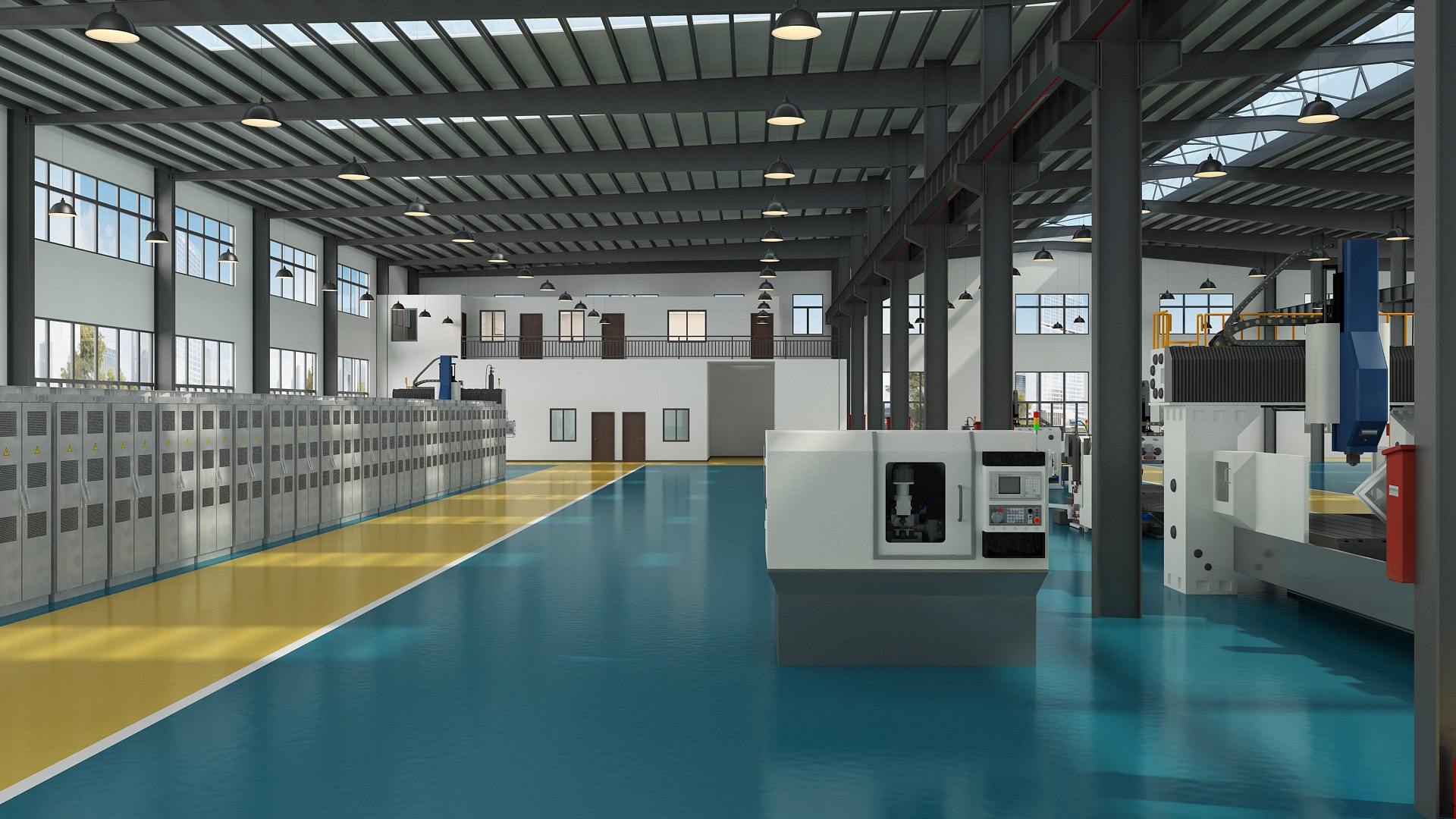 Factory Workshop 01 3D Model - TurboSquid 2077146