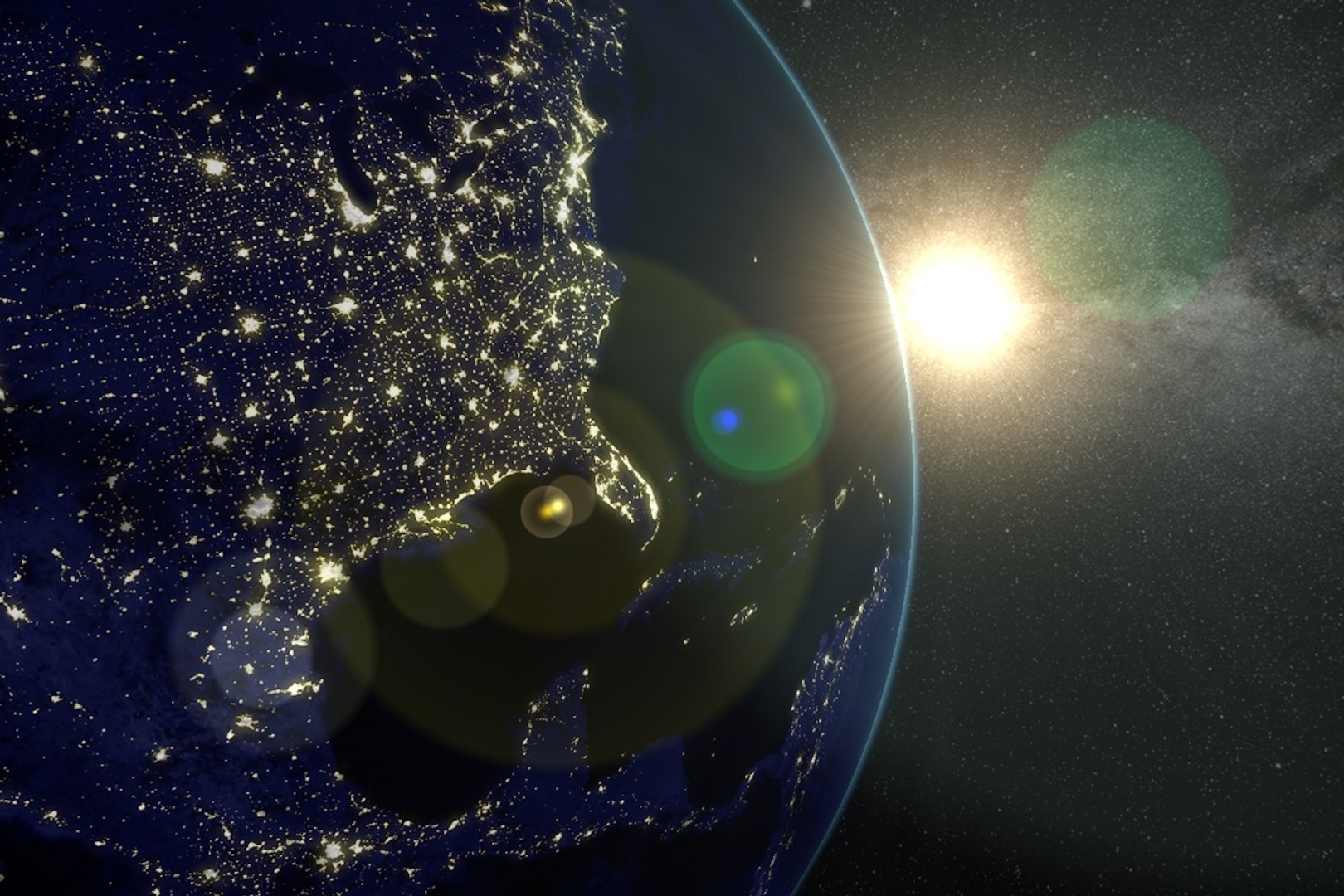 Earth Sun Land Model - TurboSquid 1388914