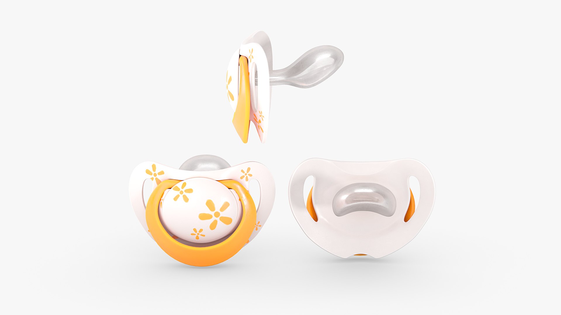 Pacifier 3D Model - TurboSquid 2098421