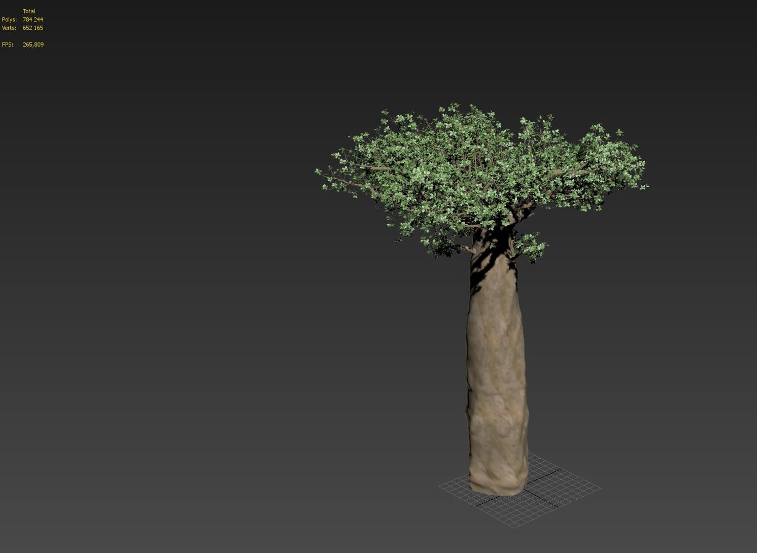 Baobab Model - TurboSquid 1428335