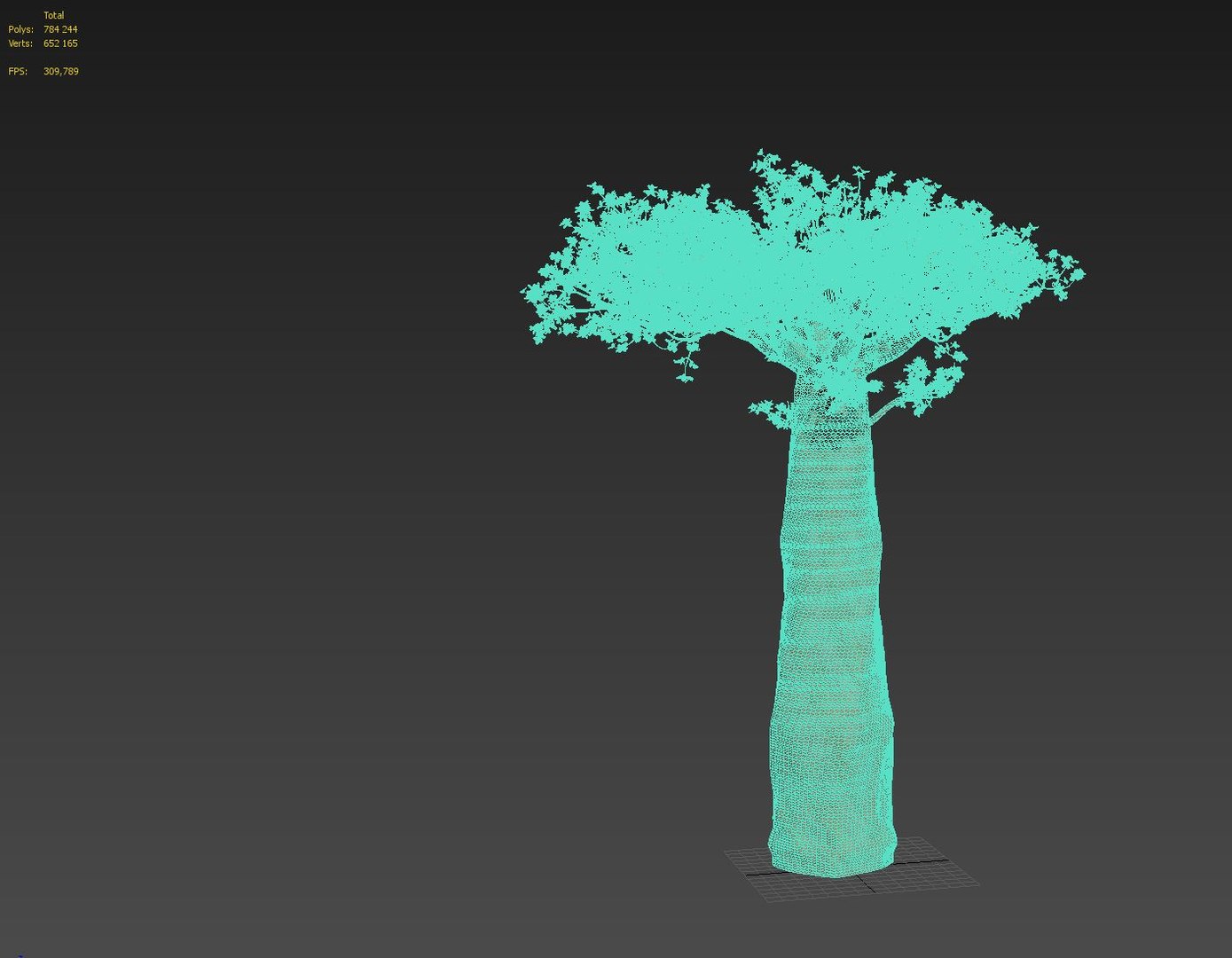 Baobab Model - TurboSquid 1428335
