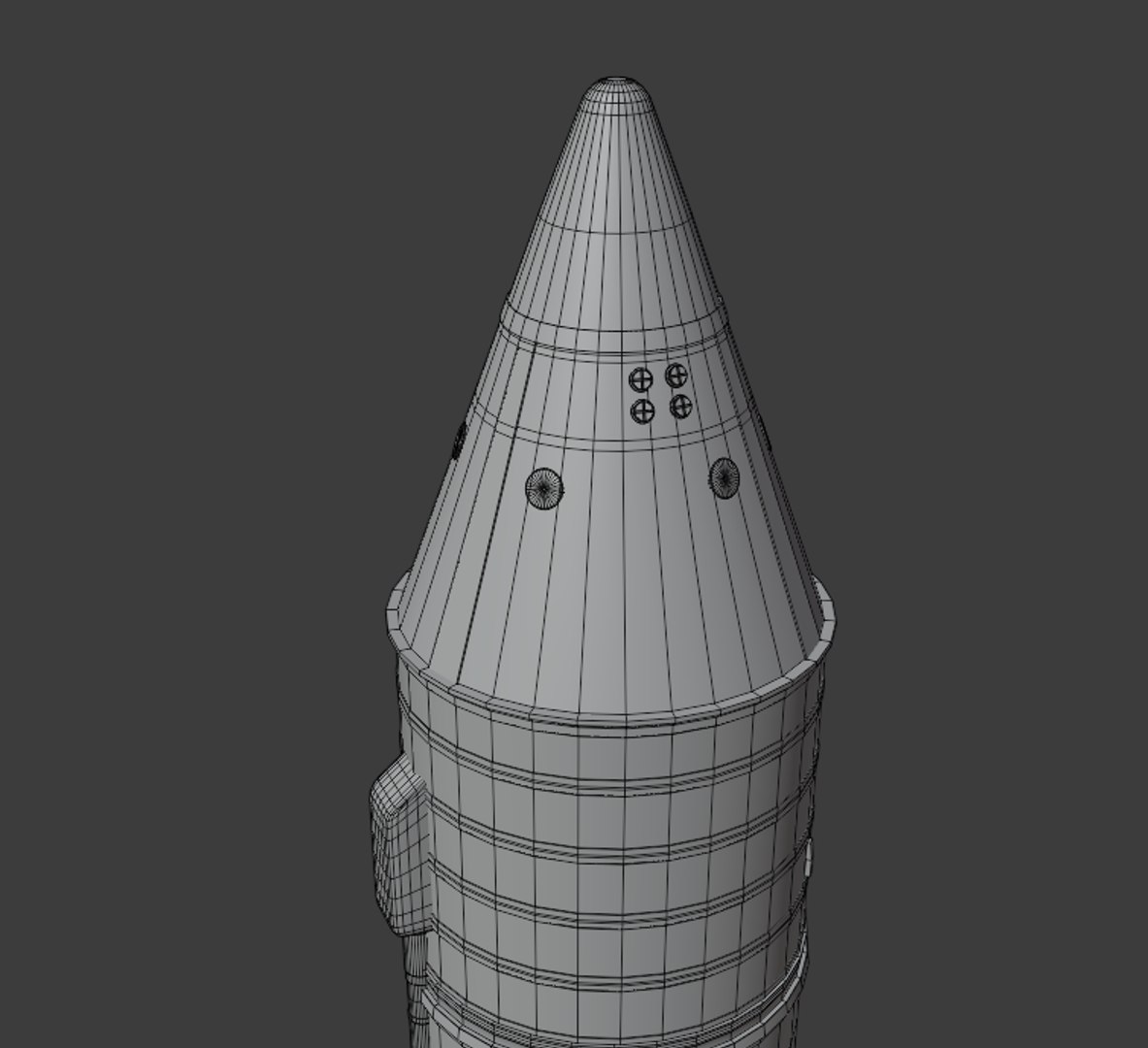 3D Solid Rocket Booster Srb - TurboSquid 1597861