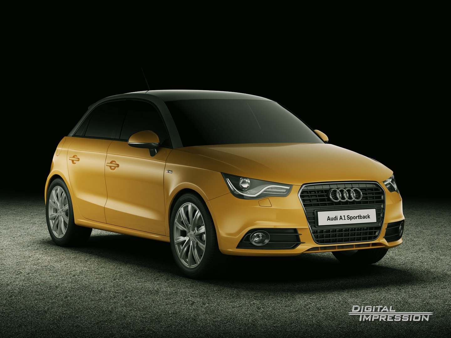 3d audi a1 sportback model