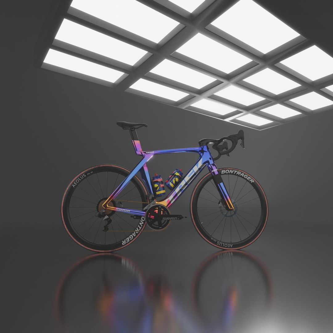 3D TREK - LIDL Trek Madone Bike Of Mads Pedersen - TurboSquid 2094028