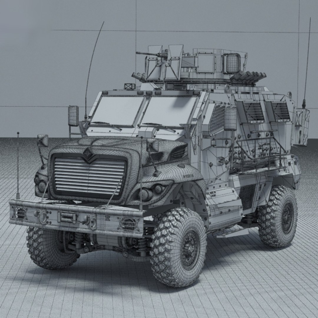 International maxxpro maxx 3D model - TurboSquid 1376180