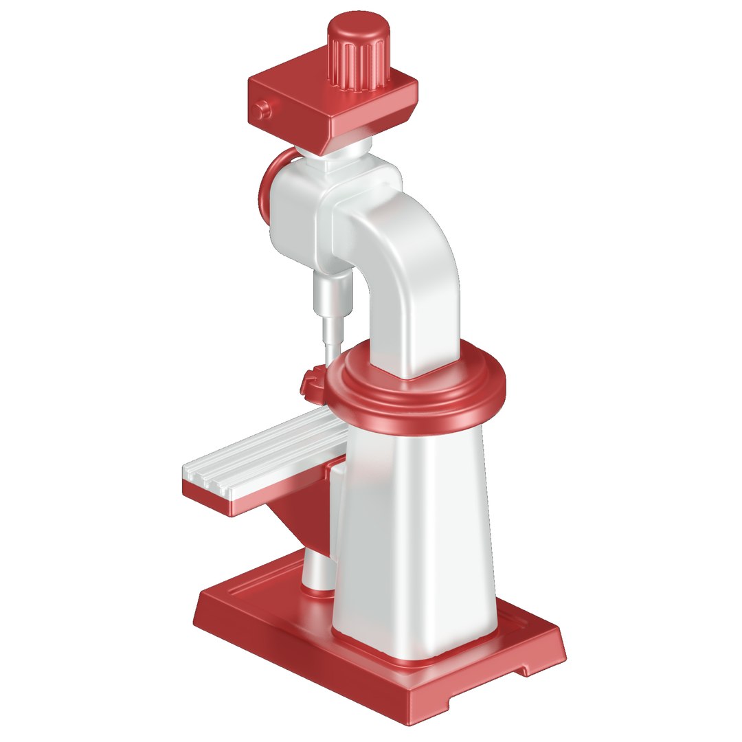 Engineering Milling Toy 3D - TurboSquid 2146764