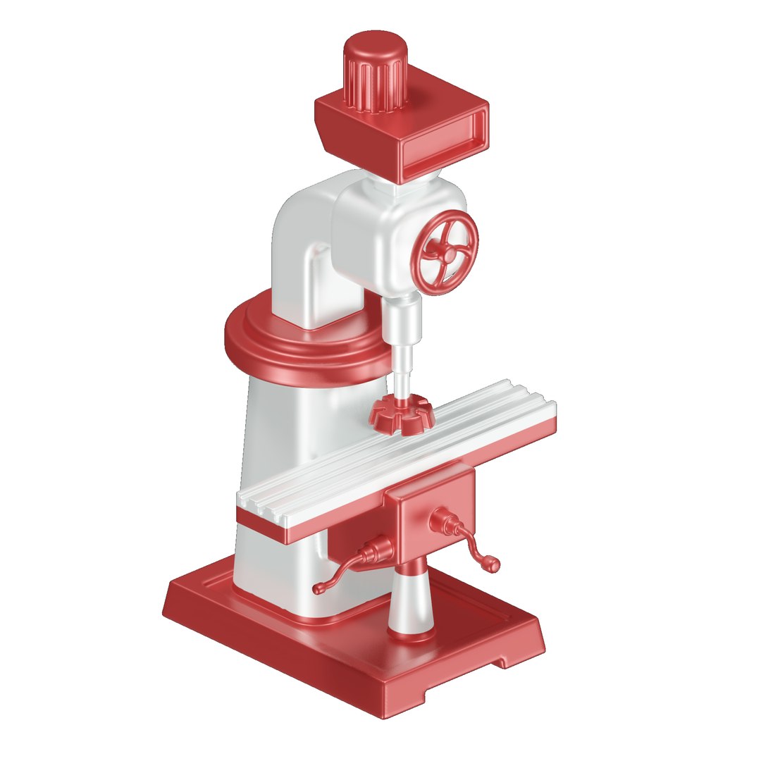 Engineering Milling Toy 3D - TurboSquid 2146764