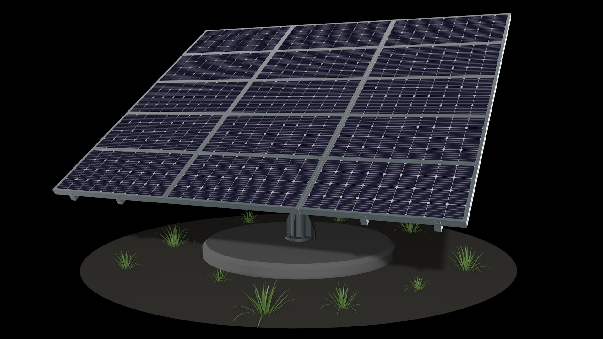 Solar Model - TurboSquid 1704181