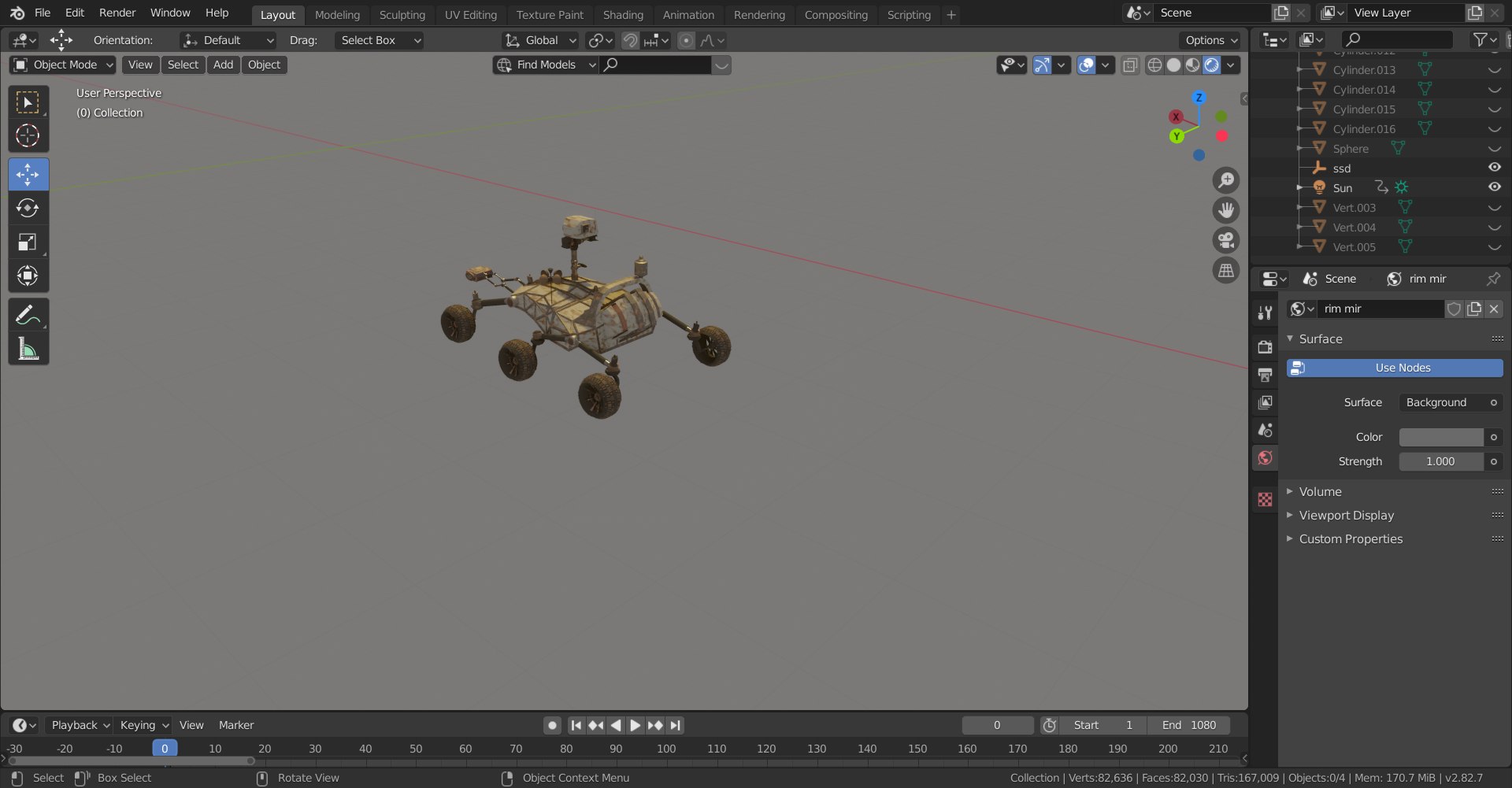Mars Rover 3D Model - TurboSquid 1517178